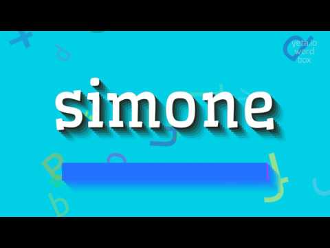 How to say "simone"! (High Quality Voices)