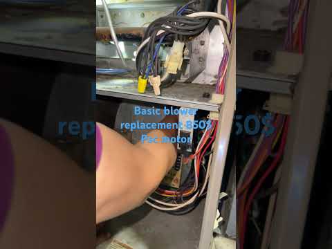 How to EASILY remove 99% of all FURNACE BLOWER MOTOR ASSEMBLY to swap the motor