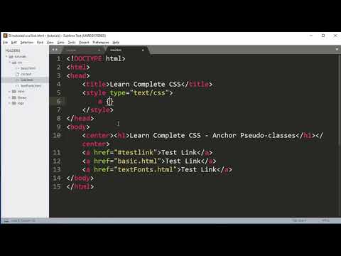 Learn CSS Anchor Pseudo classes in Hindi part3 - Mind Luster