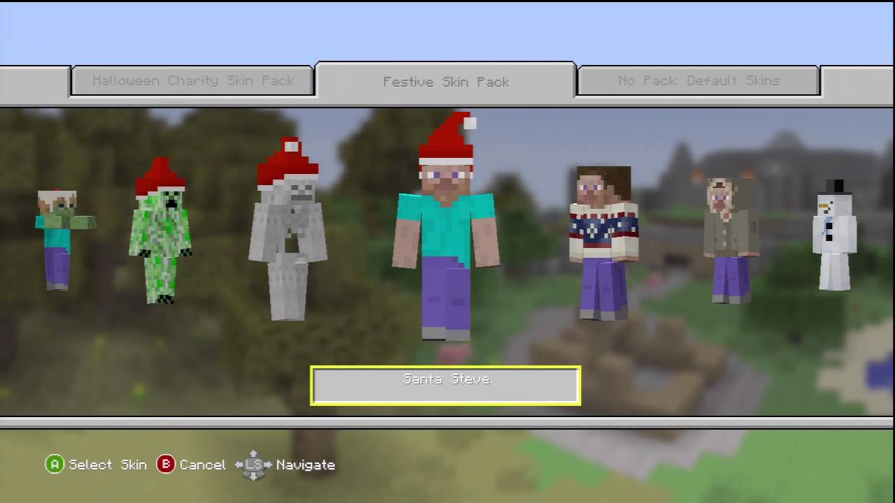 Minecraft: Xbox 360 Edition - Festive Skin Pack