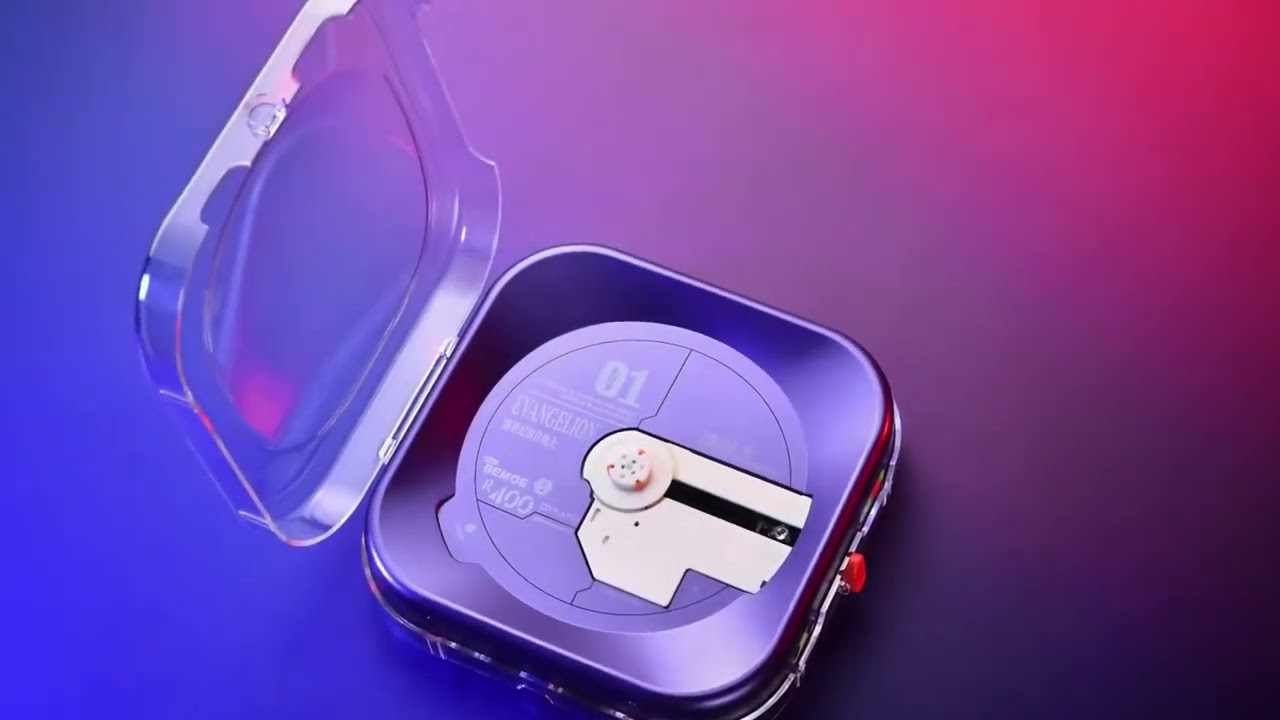 BEMOE x Evangelion EVA-01 R-400 CD Player