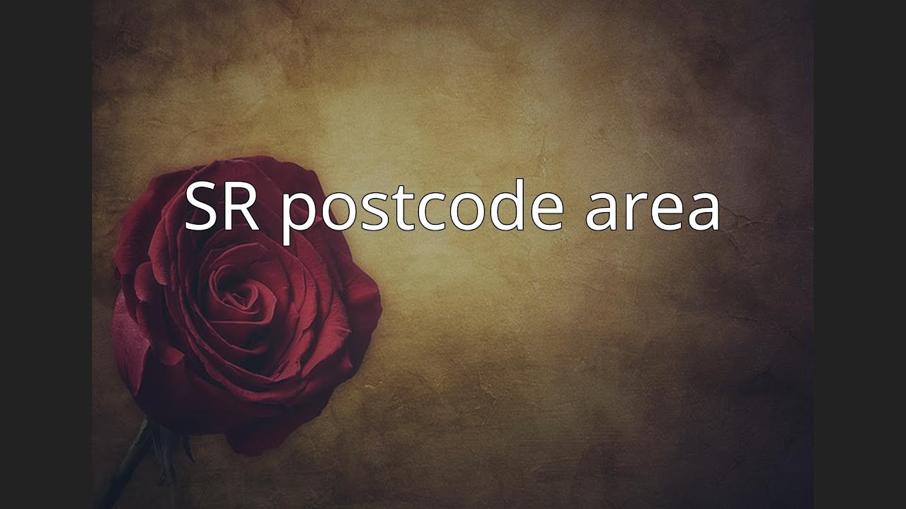 SR postcode area