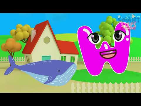Talking ABC & Fruits 🍎 | Learn Alphabet with Sounds for Kids | Smart Steps Classes