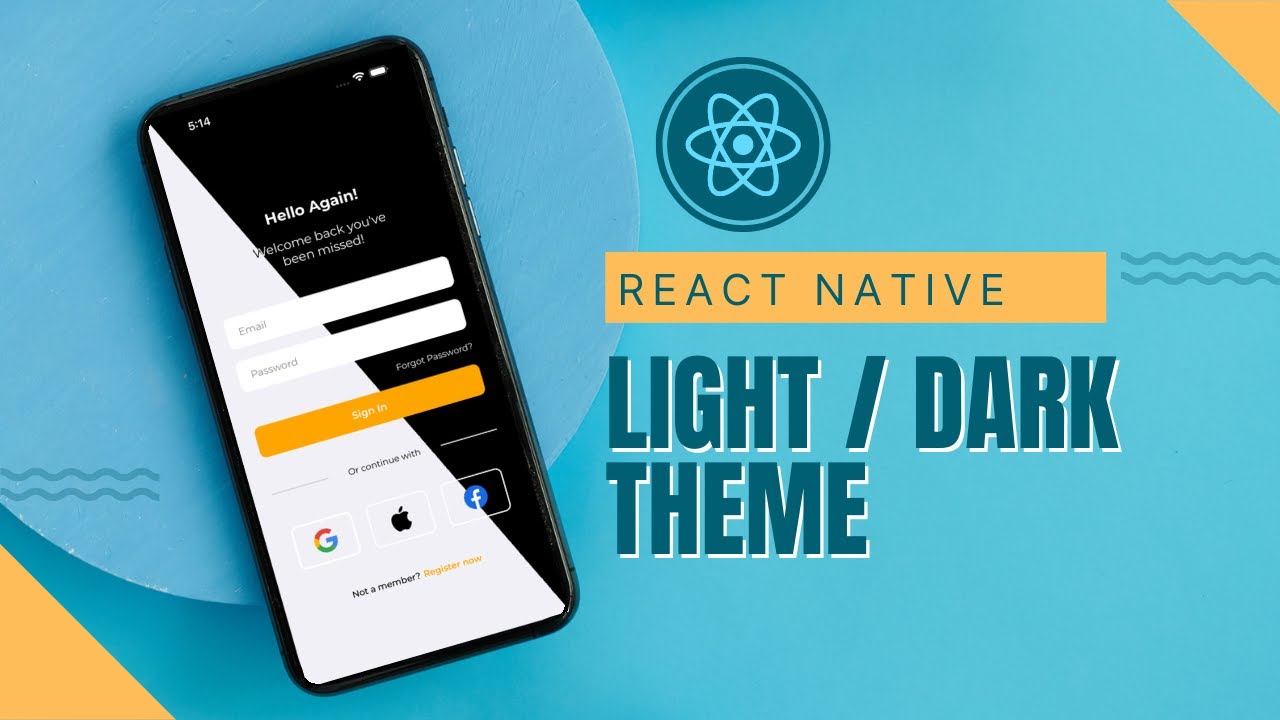 8. Building a Custom Theme From Scratch - No External Library | React Native