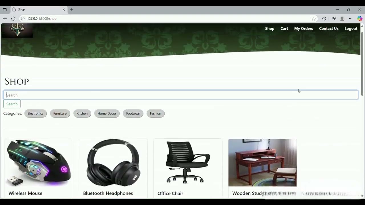 Final Project CS50x 2025 (E-Commerce Platform)