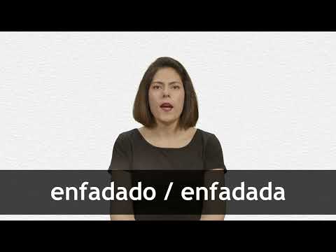 English Translation of “ENFADADO” | Collins Spanish-English Dictionary