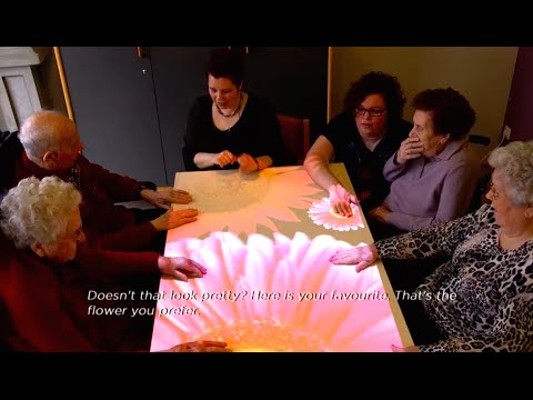 Some libraries in the UK have Tovertafel (Dutch design for dementia ...