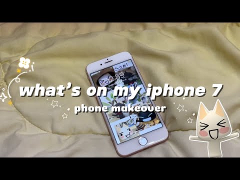 ๐ โงโห โ
whatโs on my iphone 7 + phone makeover | toro inoue theme