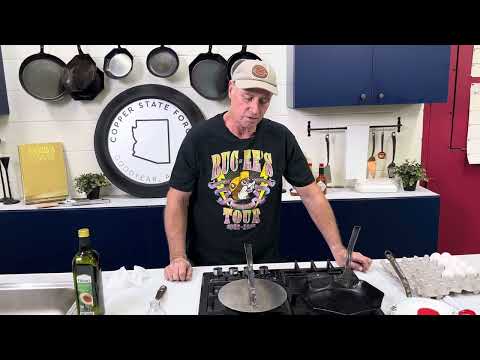 Basted eggs in Carbon steel. Are we crazy?!