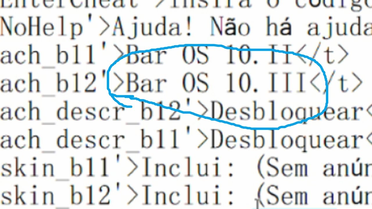 o BarOS 10.III é real...
