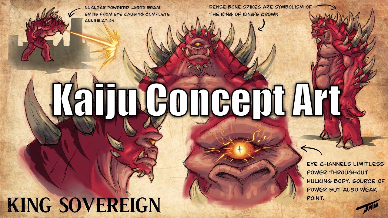 How to Design a Kaiju (Kaiju Koncepts)