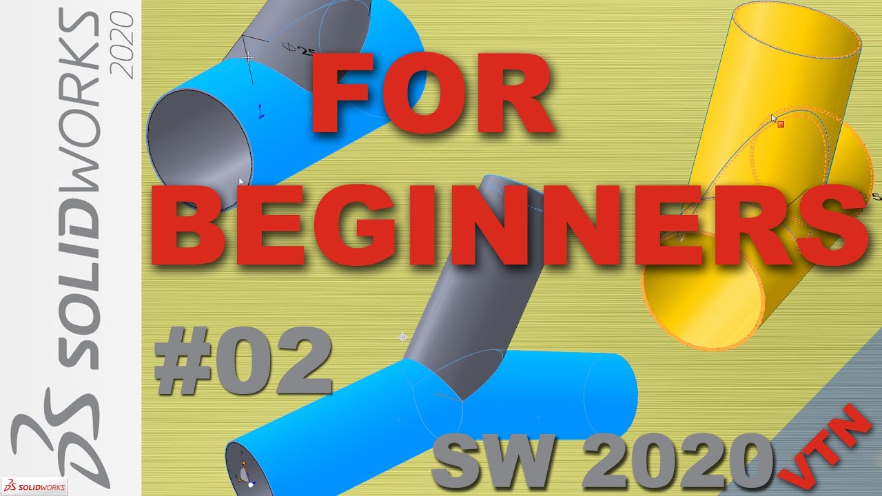 SolidWorks 2020 ( 02 Surface Design ) TUTORIAL