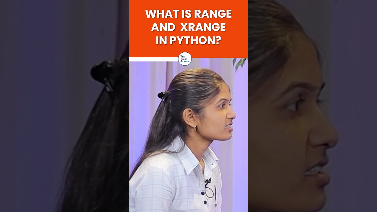 What Is Range And Xrange In Python? | #thekiranacademy
