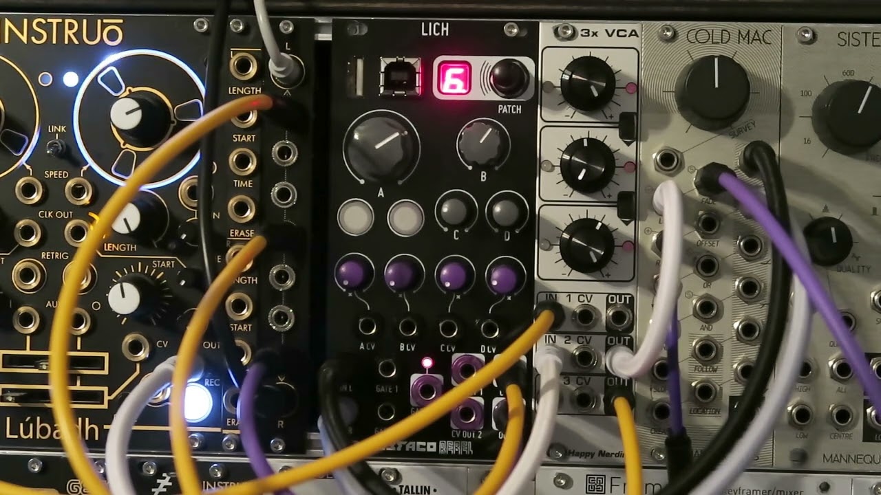 Tralfamadorian 4-Dimensional Looping Tremolo Delay [Befaco Lich ...