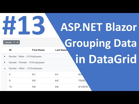 Learn ASP NET Core Blazor | Grouping Data - Mind Luster