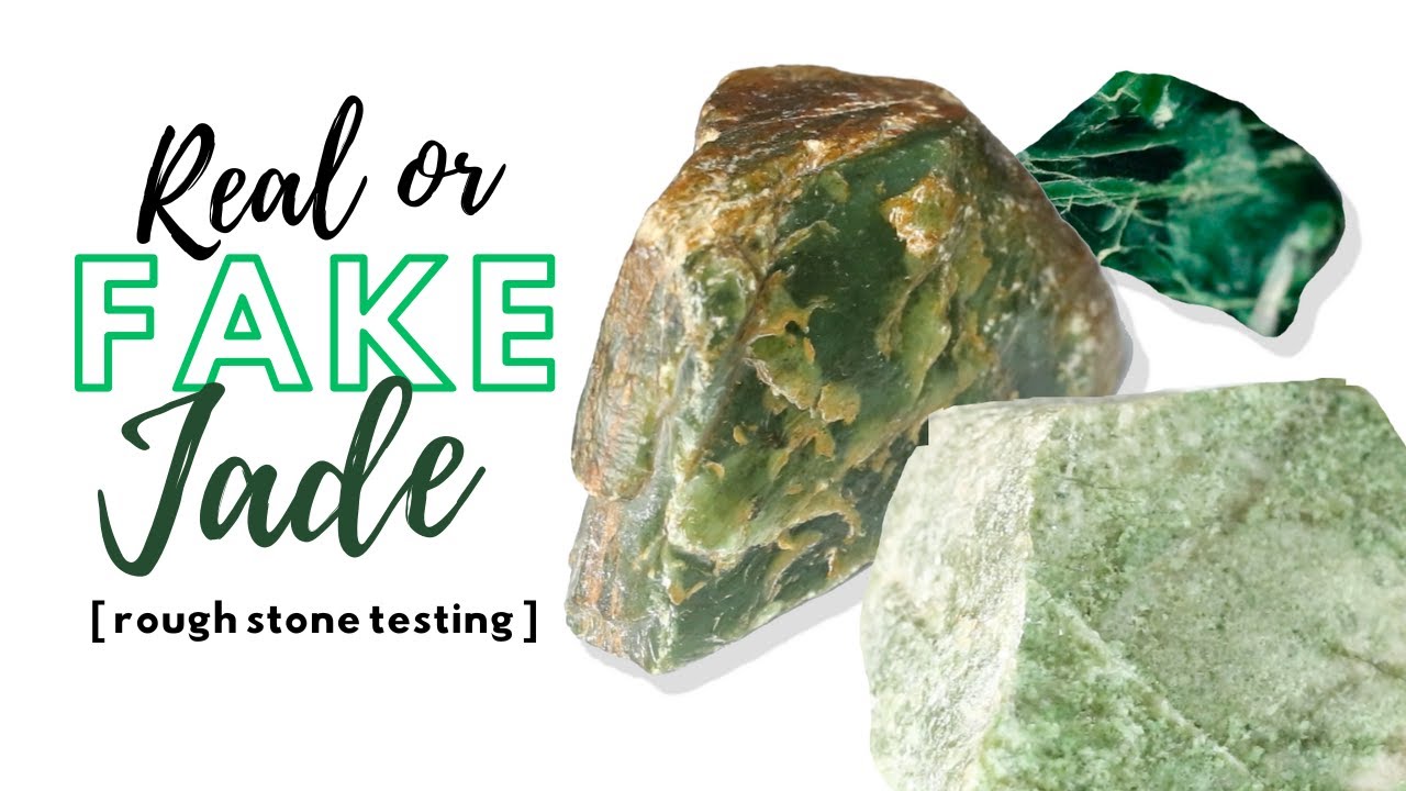 Identify Rough JADE (and it's simulants!) with Freshwater Jade