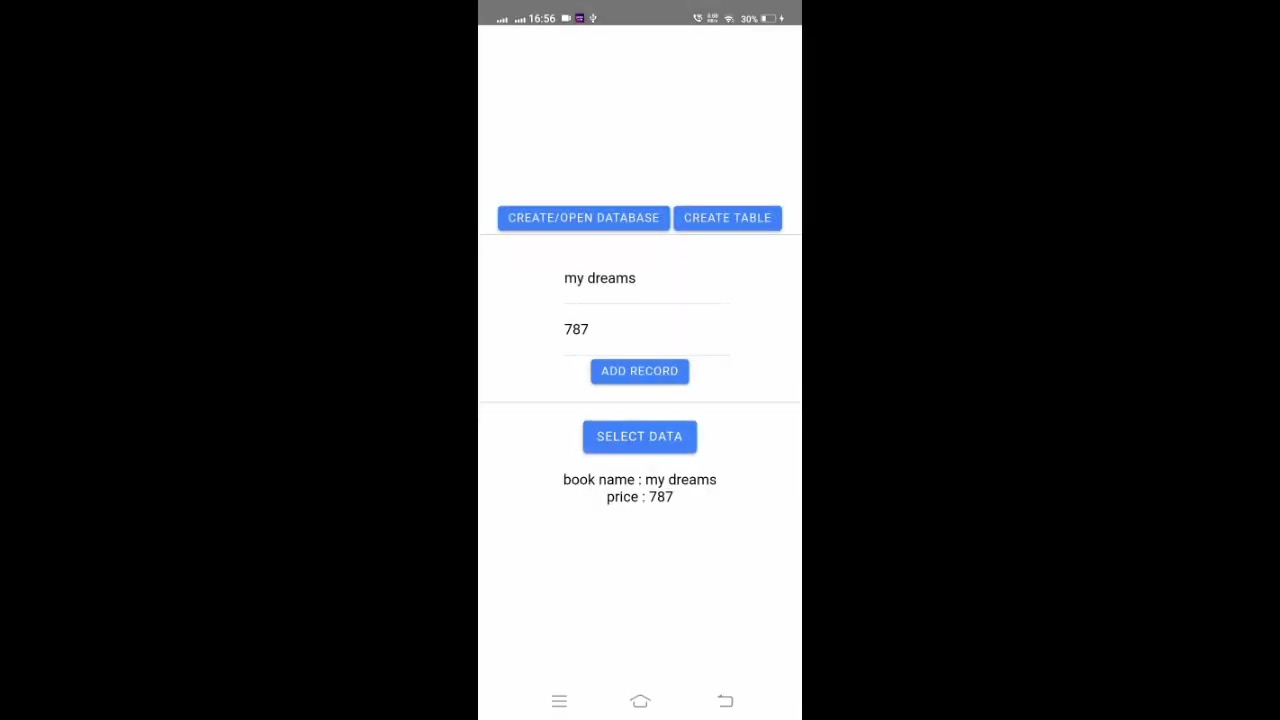 Ionic 7 : SQLite CRUD in Ionic Capacitor angular app