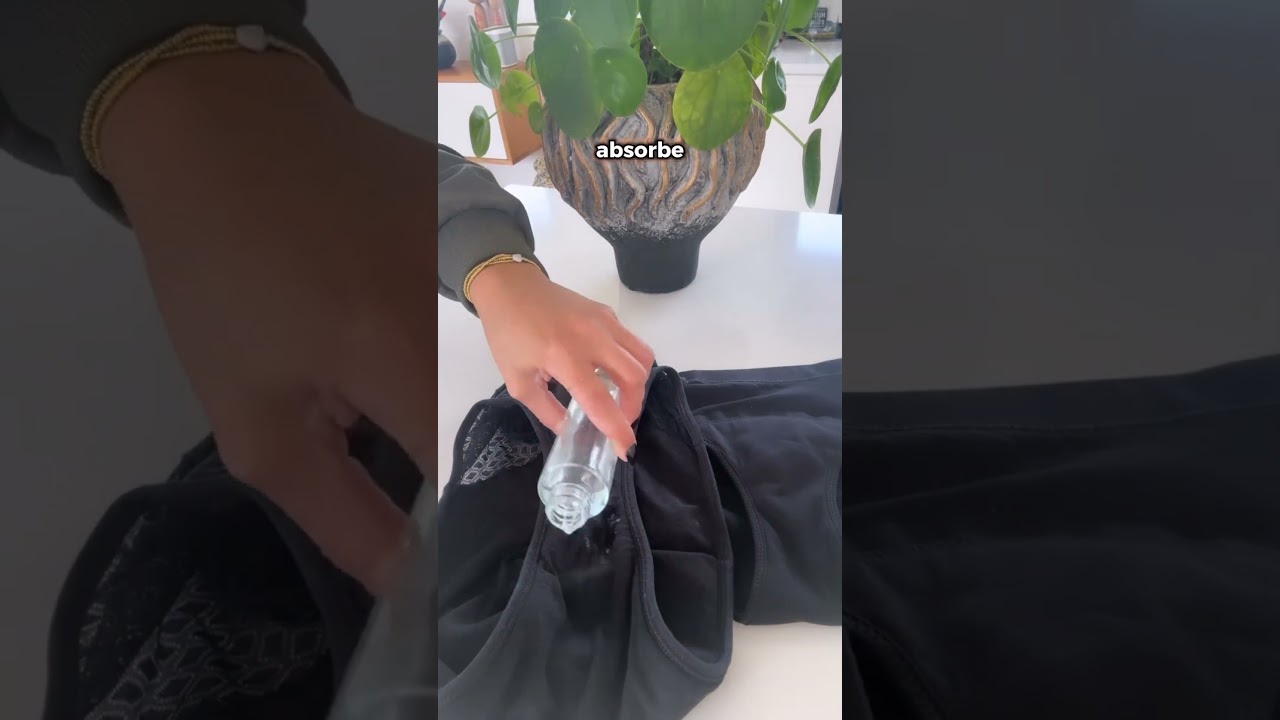 Il faut absolument faire ça pour tes culottes menstruelles neuves !!  #règles#culottesmenstruelles