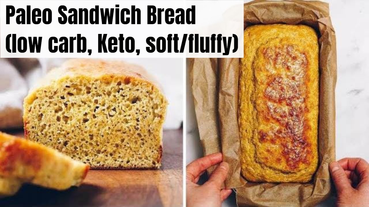 Paleo Sandwich Bread (Keto Low Carb Yeast Bread)