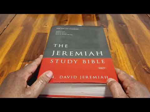 "The Jeremiah Study Bible NKJV – (Jacketed Hardcover)