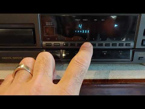 Technics Single Disc CD Player SL-PG440 Digital Servo System. 1993 Model. DEMO.