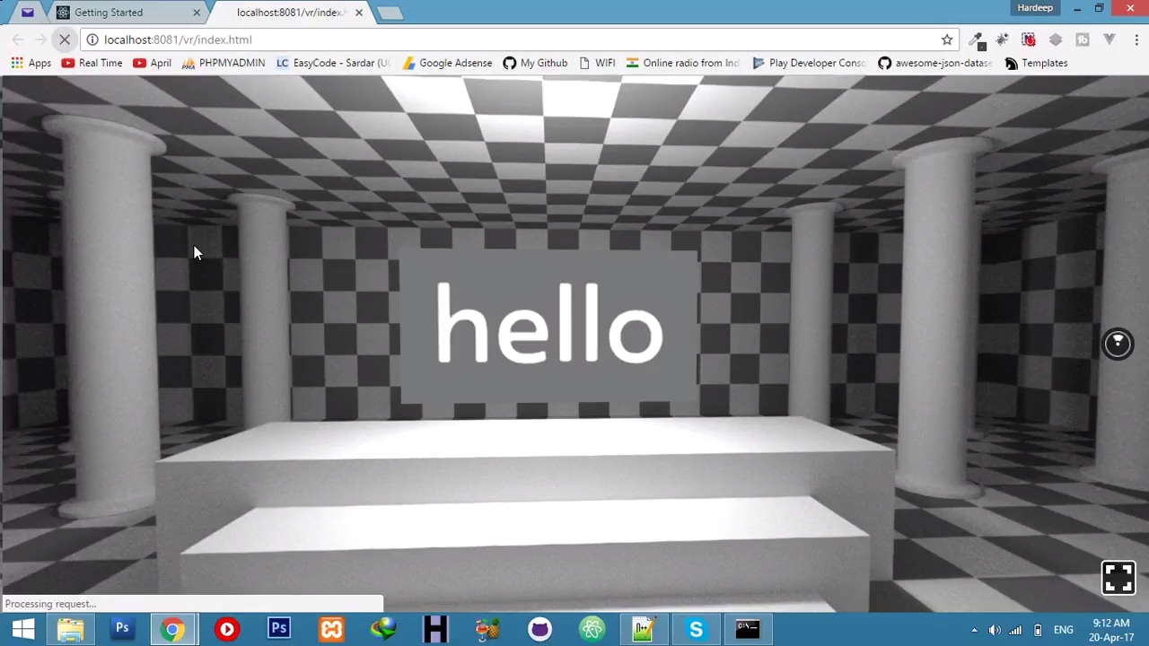 [Get started with React VR] Build VR websites and interactive 360 experiences with React
