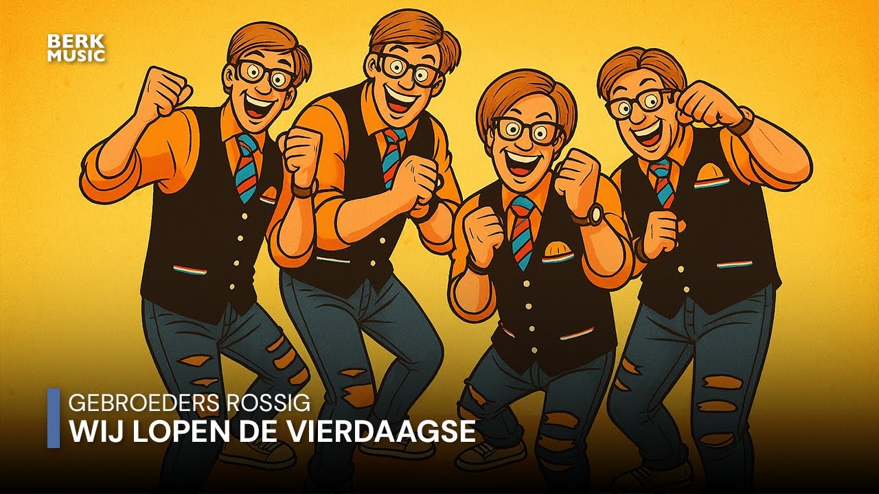 WIJ LOPEN DE VIERDAAGSE by Gebroeders Rossig from Netherlands | Popnable
