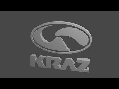 STL-Datei KRAZ-Logo kostenlos・Design zum 3D-Drucken zum herunterladen・Cults