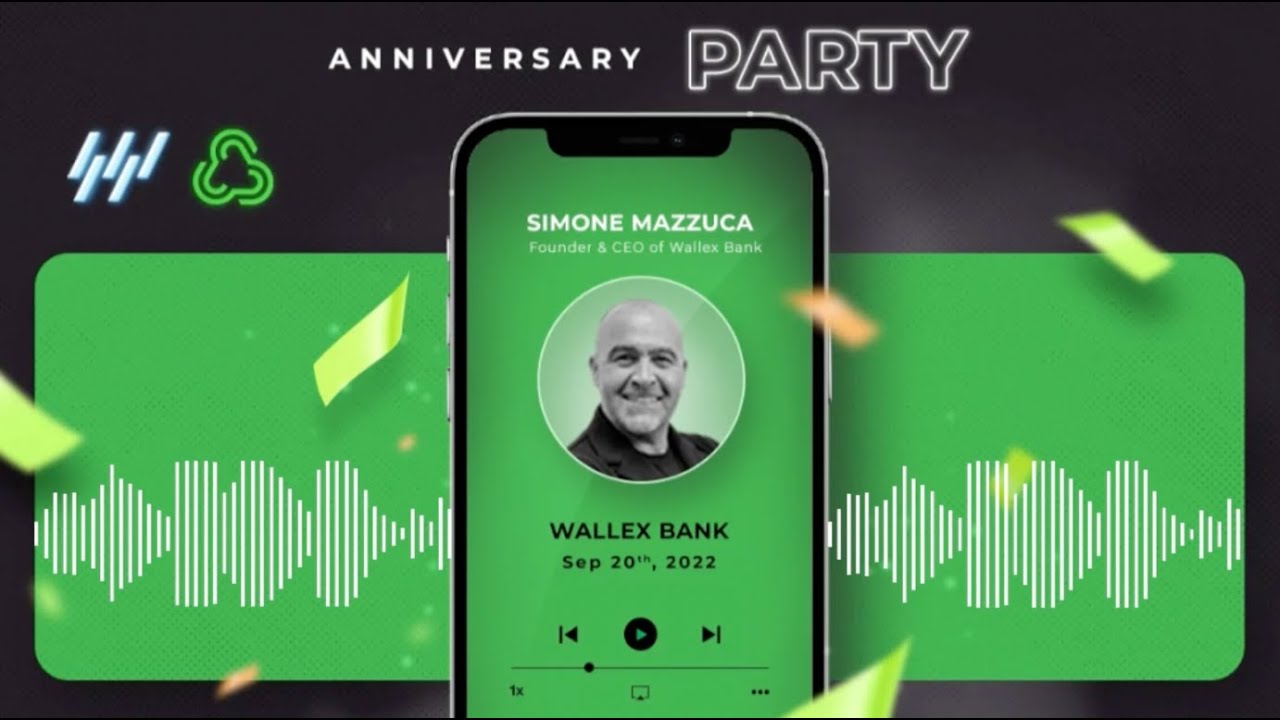 FMFW.io + Wallex Bank - Managing #fiat and #digitalassets All in One Platform - Birthday Edition! 🔥