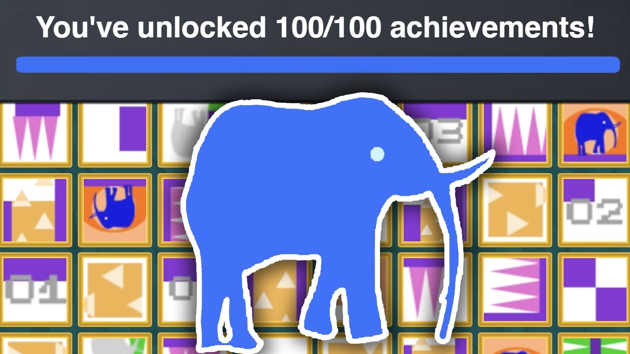 A Puzzle Game Where You Must Get 100 Achievements