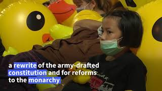 'Rubber duck revolution' takes off in Thailand