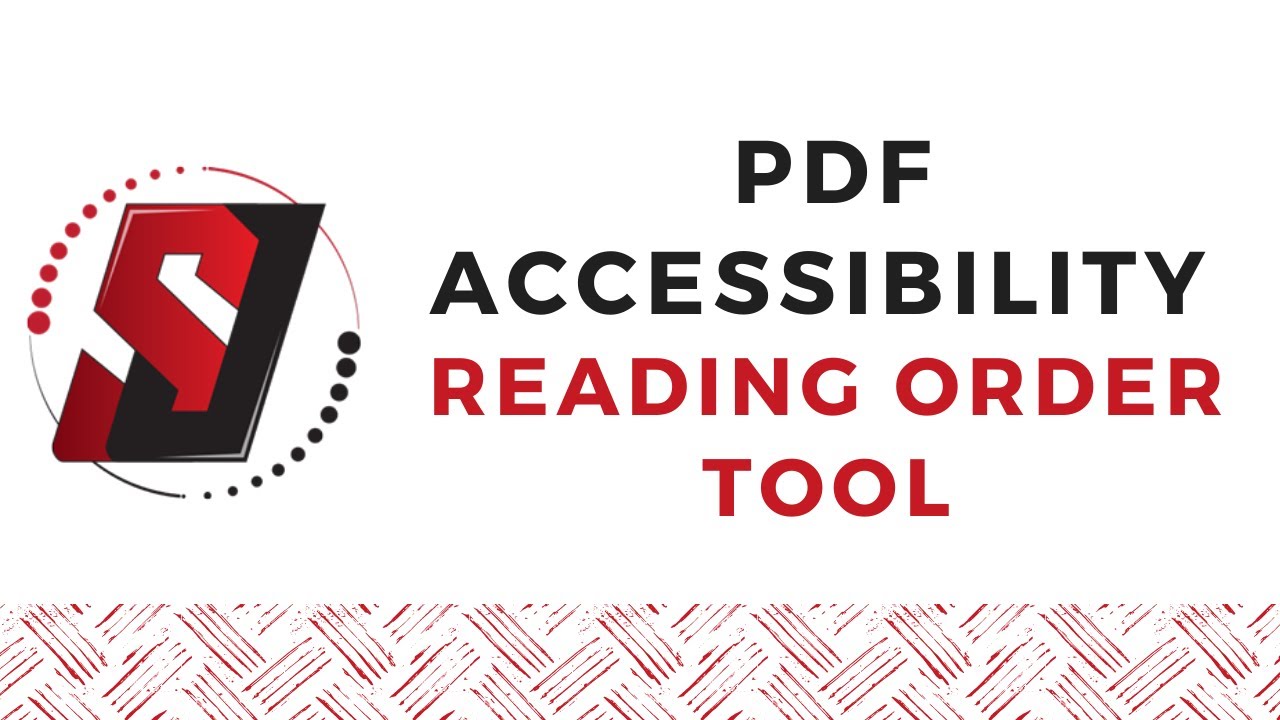 Reading Order Tool in Adobe Acrobat DC