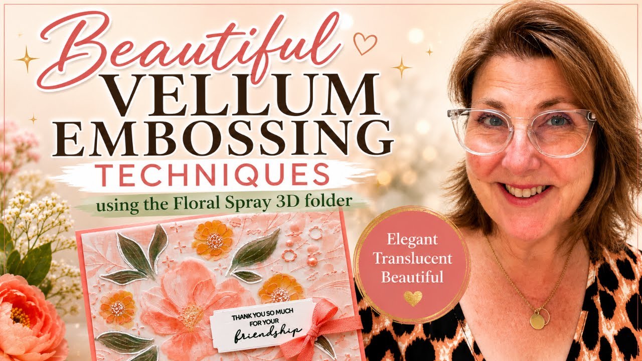 Beautiful Vellum Embossing techniques