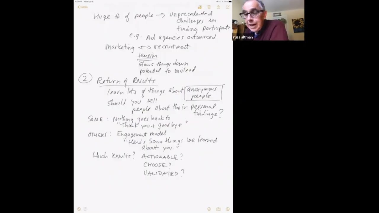 BioE 131: Module 13 - Precision Medicine II