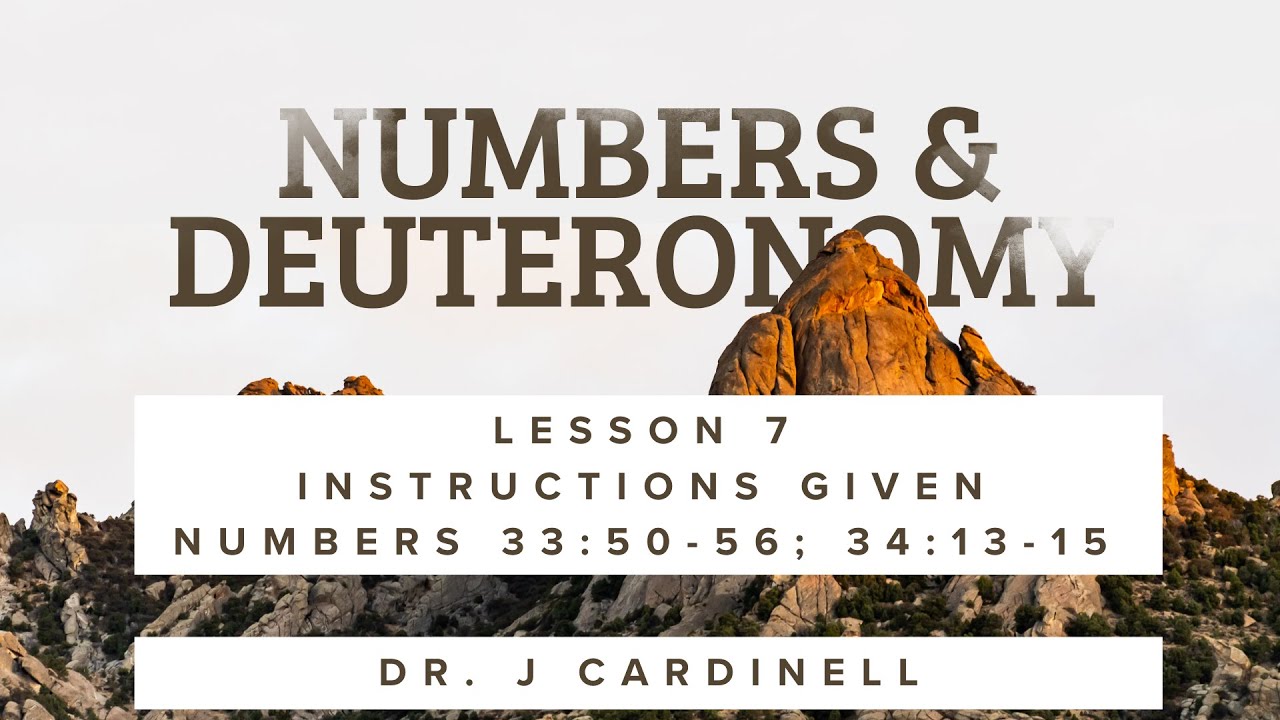 Instructions Given (Explore the Bible Fall 2025 Lesson 7)