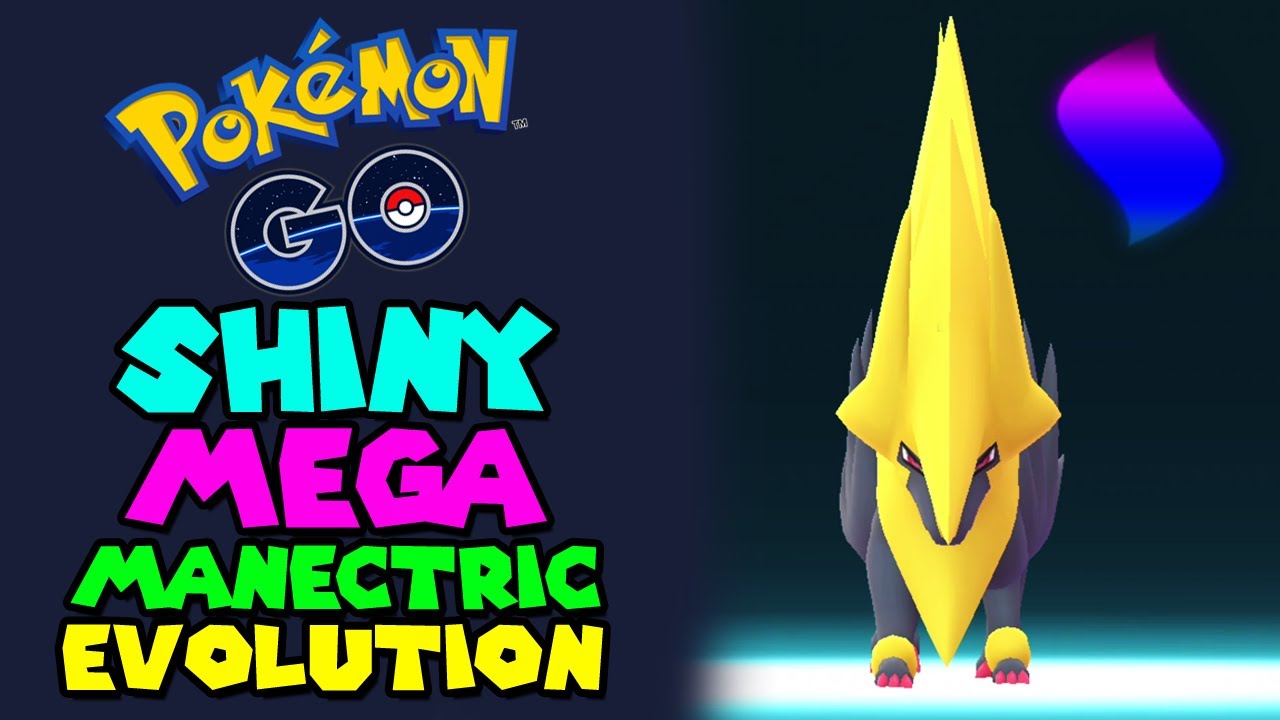 SHINY MEGA MANECTRIC EVOLUTION in Pokemon Go