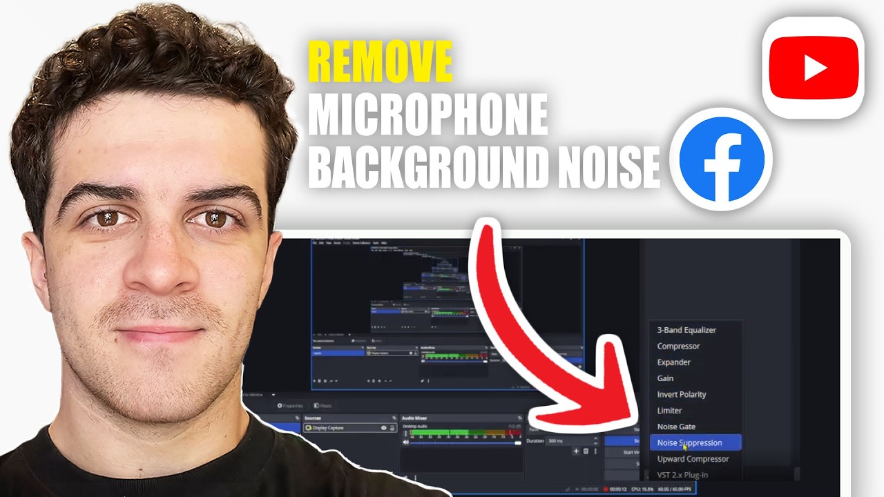 Remove Microphone Background Noise for Live Voice YouTube Facebook or Live Streaming (2026 Guide)