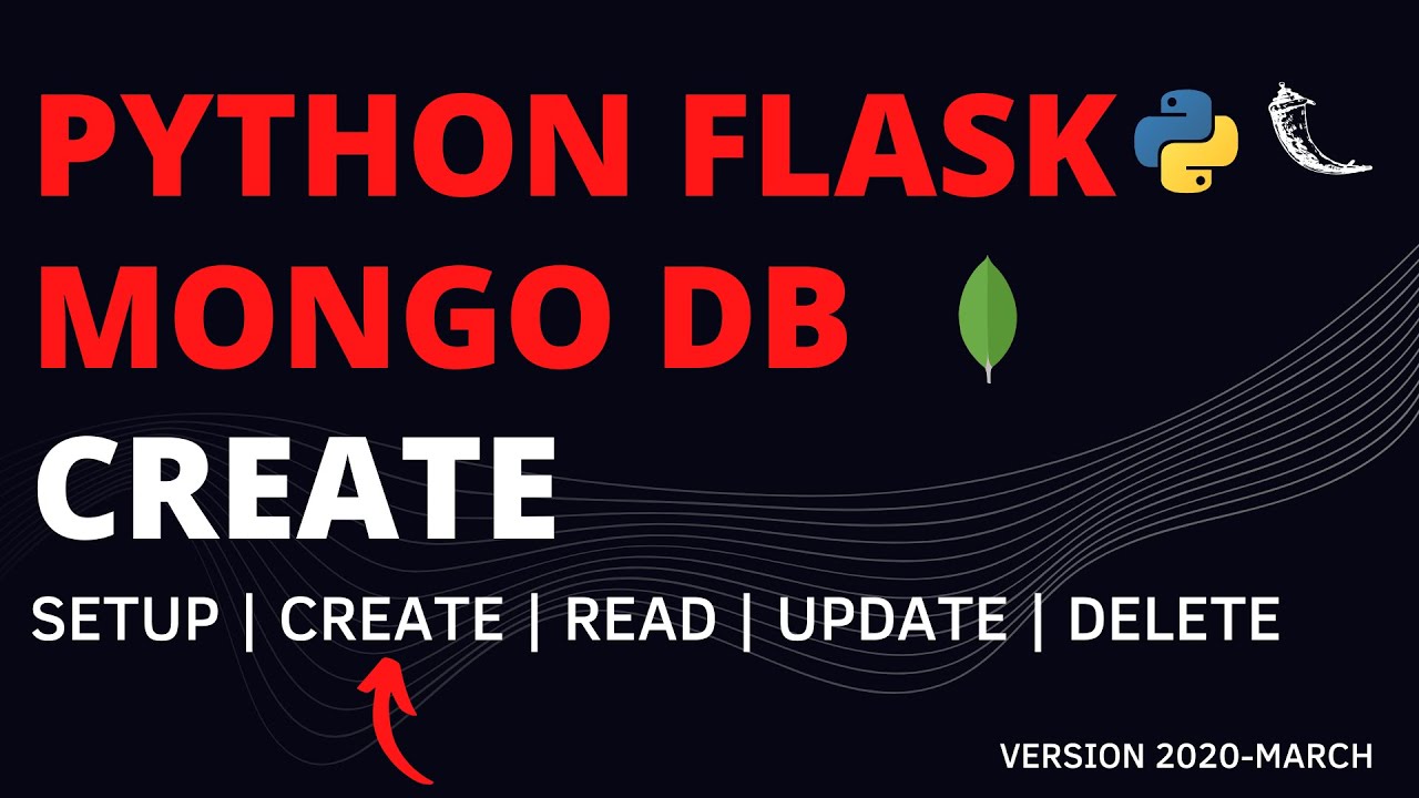 Python Flask MongoDB Create Documents