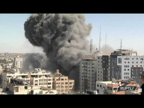 Israeli forces bomb building housing Al Jazeera, AP offices in Gaza