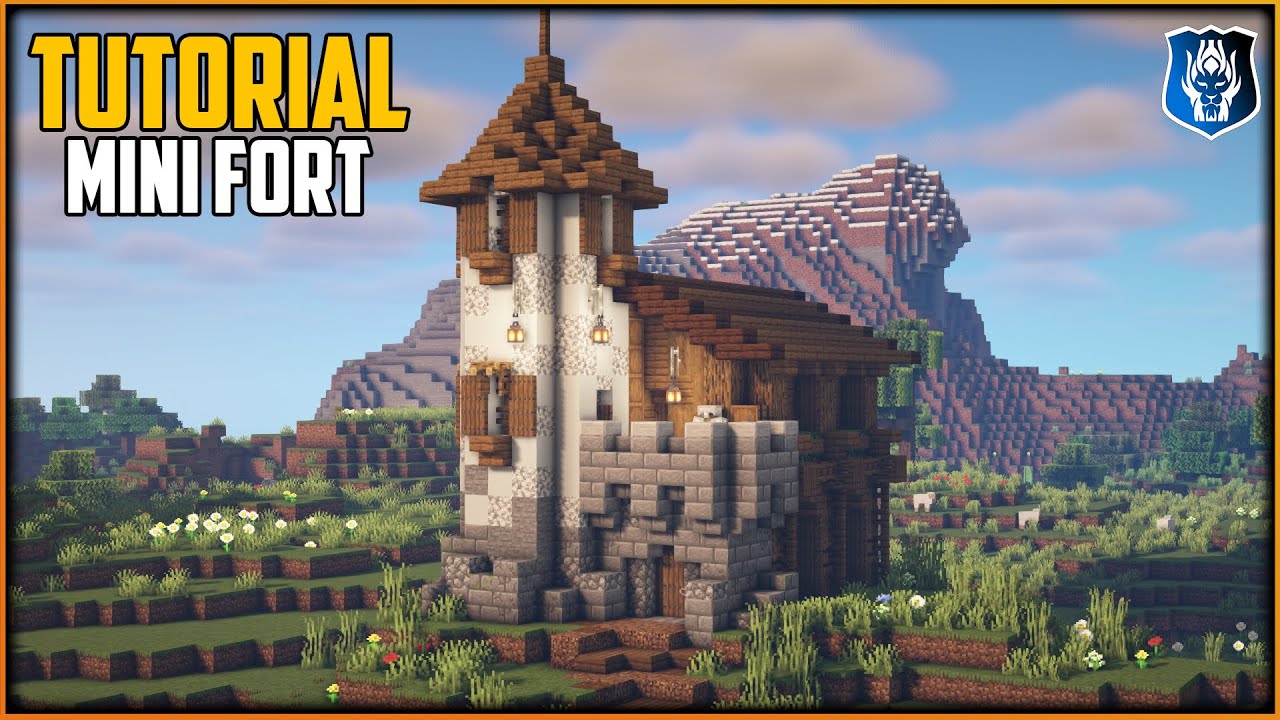 Minecraft How to Build a Small Medieval Fort (Tutorial) - Minecraft ...