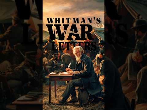 Walt Whitman: The Poet Who Brought Hope to Soldiers During the American Civil War #shorts #history