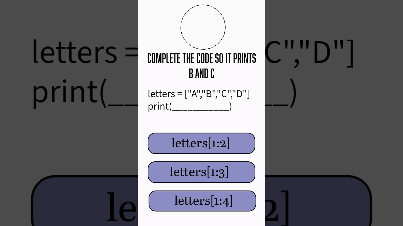 Python quiz 3 - GCSE