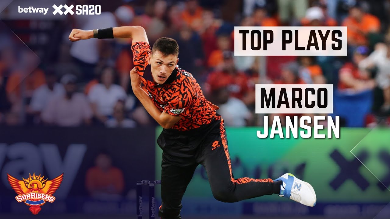 Marco Jansen: South Africa's man of the moment! | Betway SA20