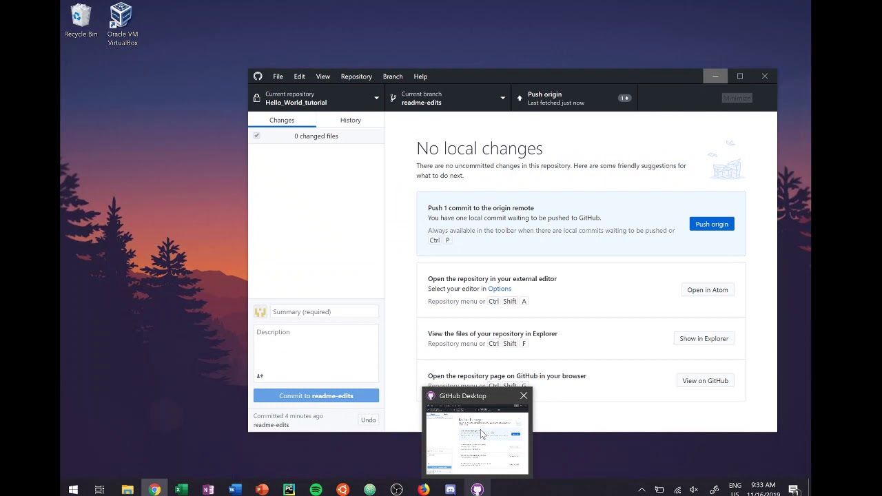 GitHub Tutorial - Hello World