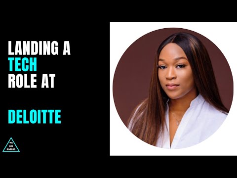 #11 How To Get A Tech Job @Deloitte