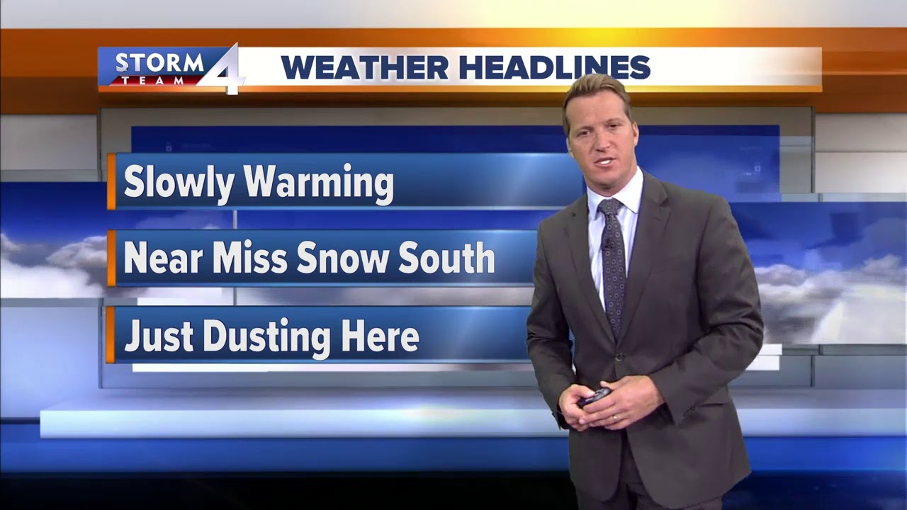 Mostly cloudy and warmer Friday
