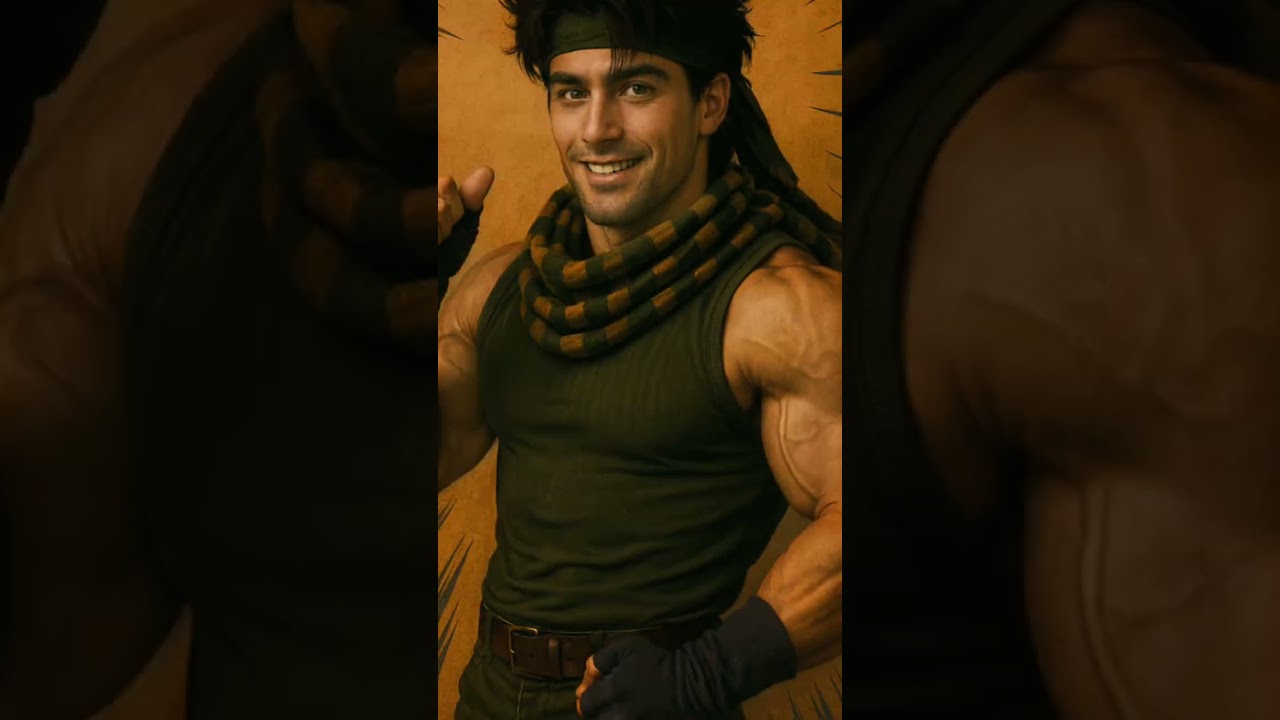 From JoJo’s Bizarre Adventure to real life! 💥 Joseph Joestar strikes a pose like no other 💪 Anime
