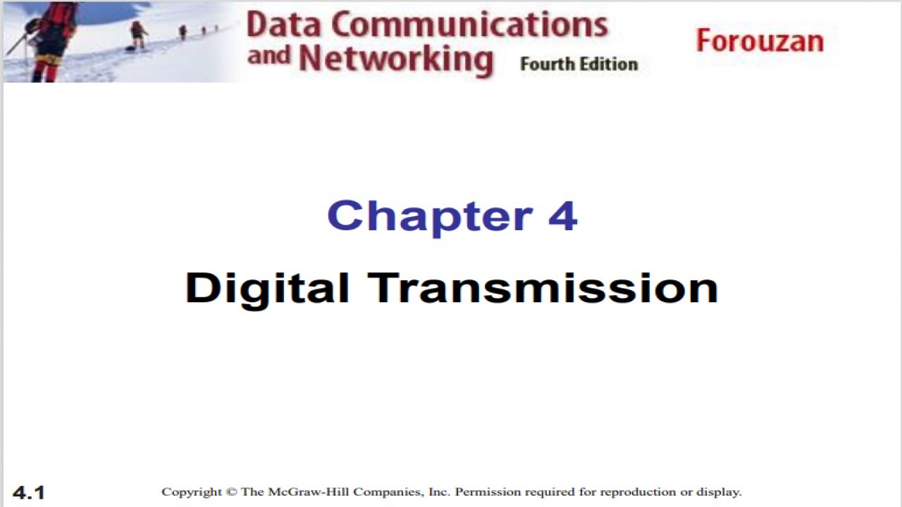 Lecture 12 chapter 4 - data communications and networking