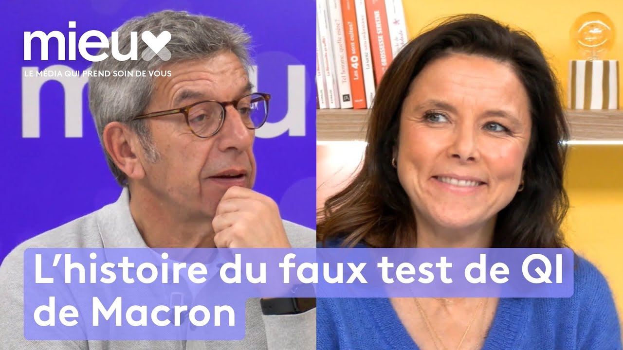 Emmanuel Macron's fake IQ test - Better or Good?