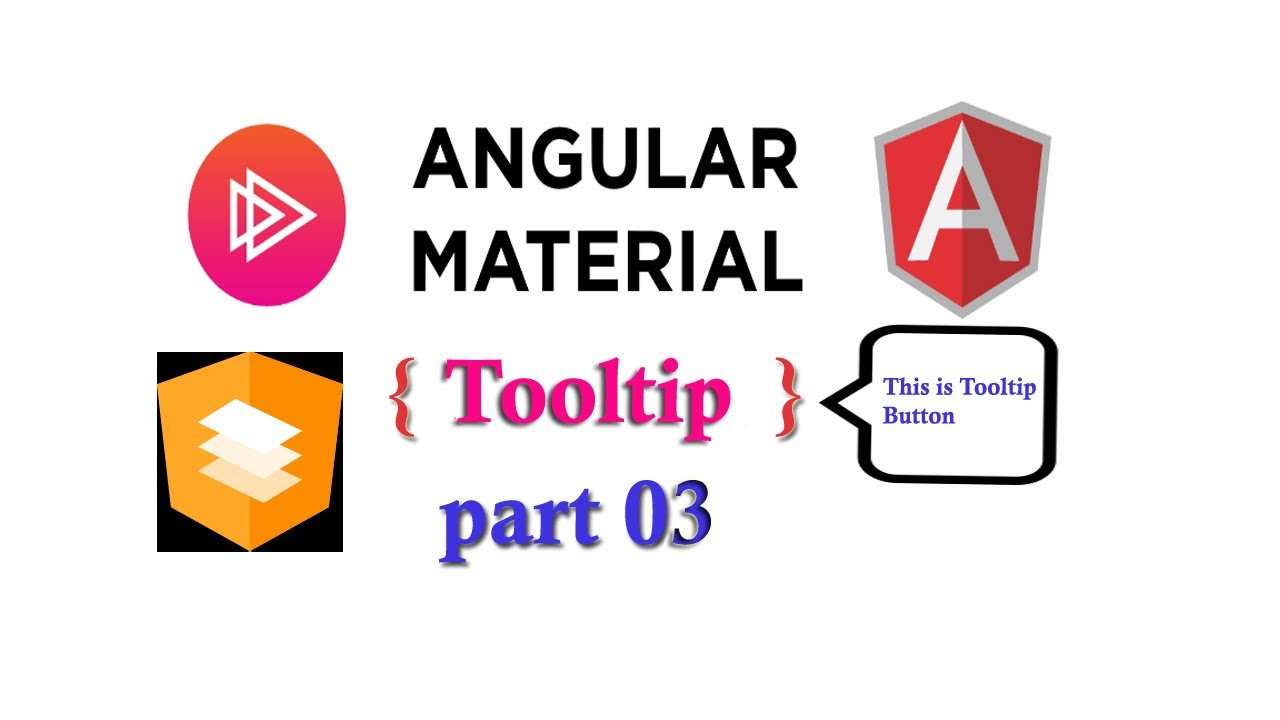 03 Angular material tutorials, Angular mat Tooltip example, Angular Material with Testycodeiz